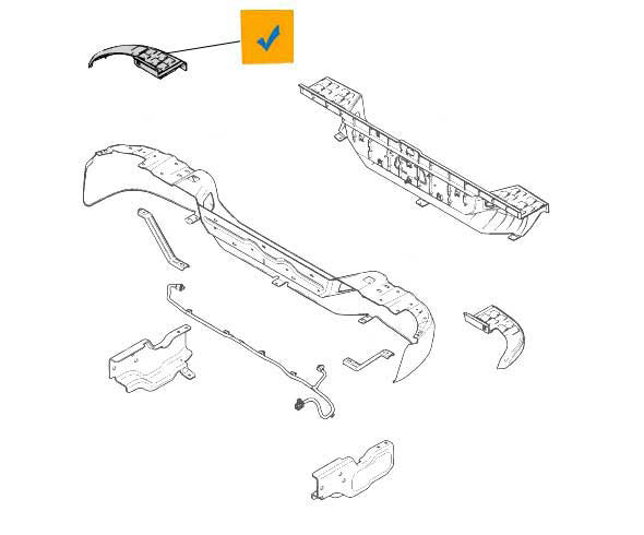 Repuestos :: Paragolpes Y Suspension Trasera :: Paragolpe Trasero ...