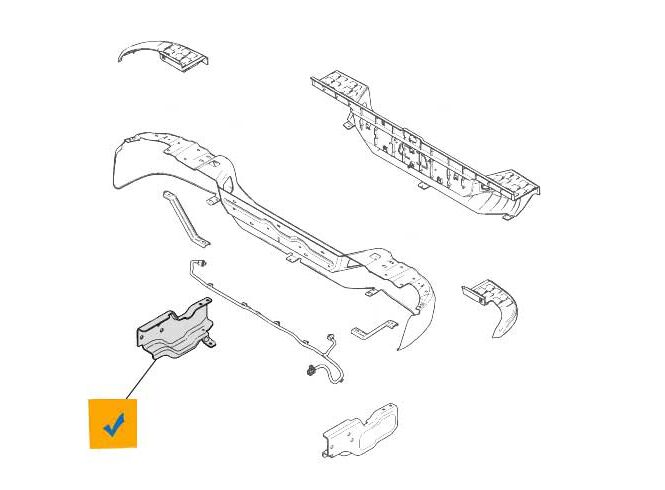 Repuestos :: Paragolpes Y Suspension Trasera :: Paragolpe Trasero ...